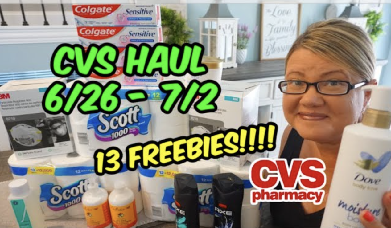 CVS HAUL 6 26 7 2 13 FREEBIES CHEAP PAPER PRODUCTS Savvy 