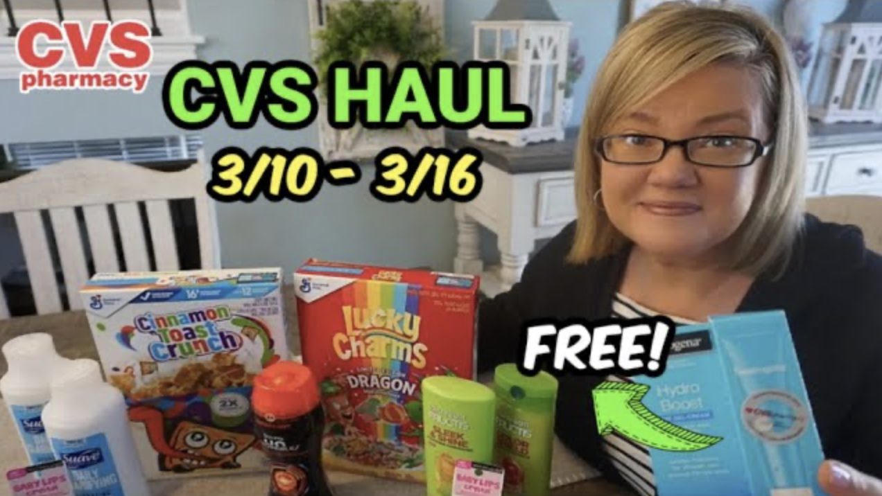 CVS HAUL FOR THIS WEEK 3/10 – 3/16 – Savvy Coupon Shopper