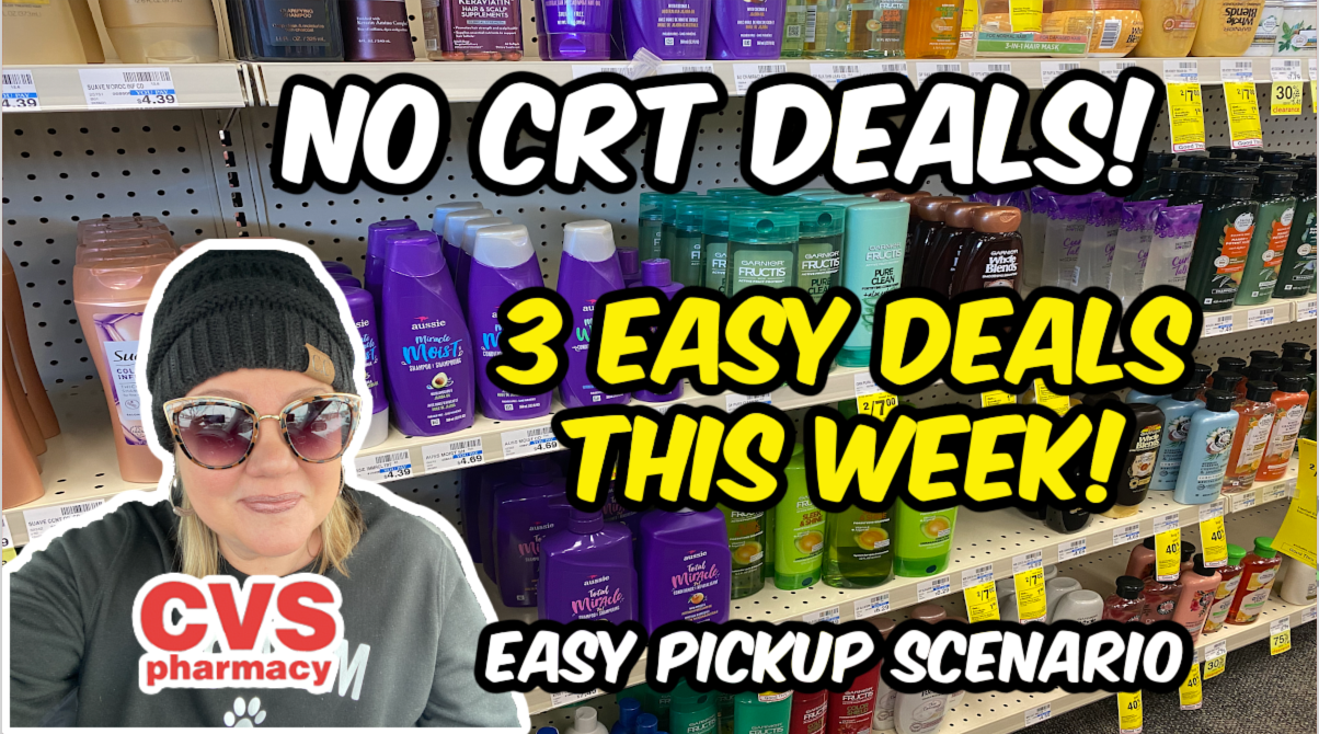 CVS NO CRT DEALS THRU 4/13 | 3 EASY PICK-UP DEALS! – Savvy Coupon Shopper