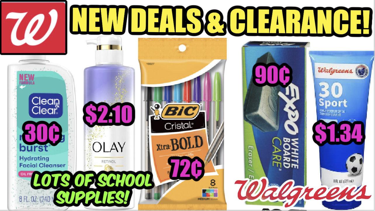 WALGREENS DEALS – Savvy Coupon Shopper