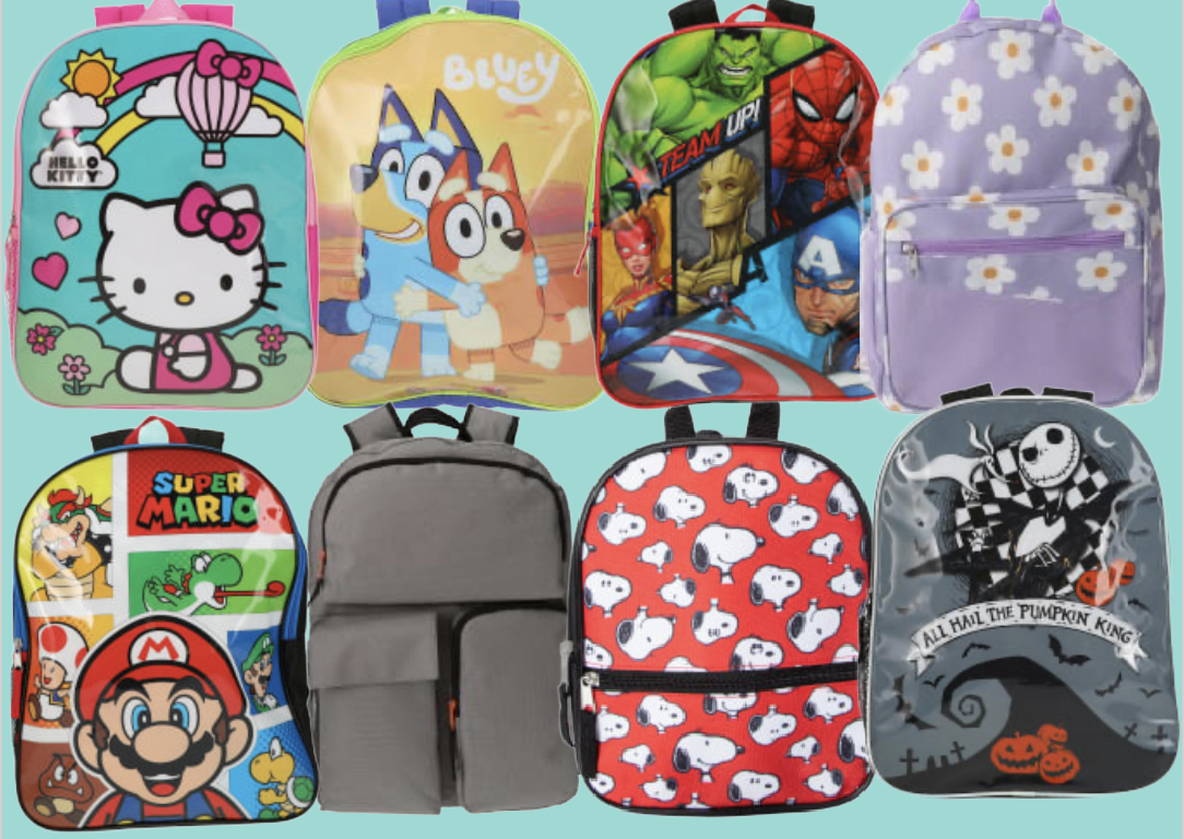 $5 CHARACTER BACKPACKS & MORE! – Savvy Coupon Shopper