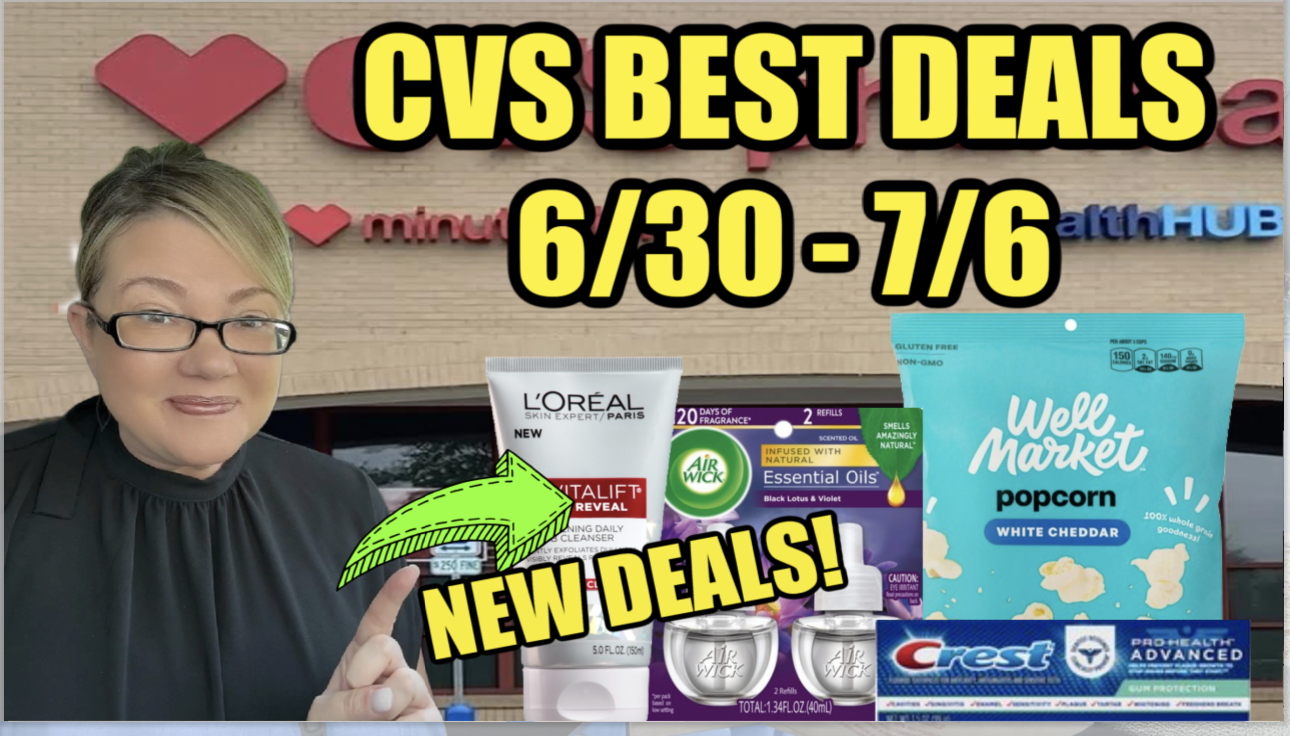 CVS BEST DEALS (6/30 – 7/6) – Savvy Coupon Shopper
