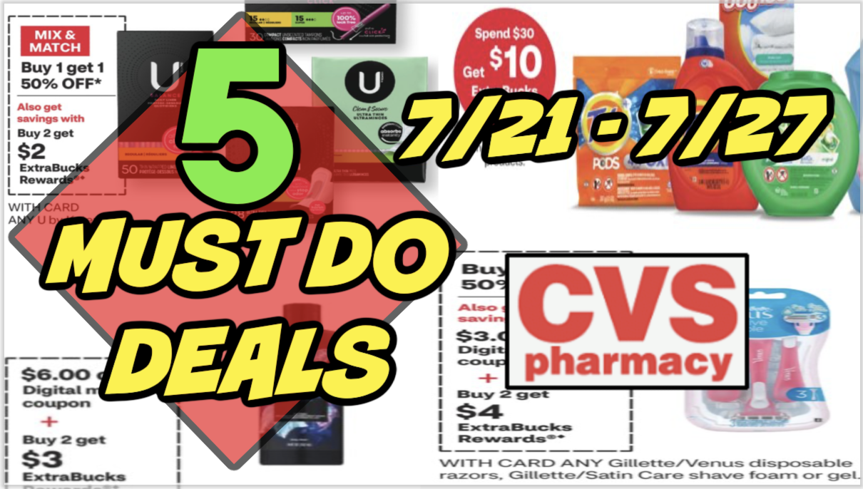 CVS DEALS – Savvy Coupon Shopper