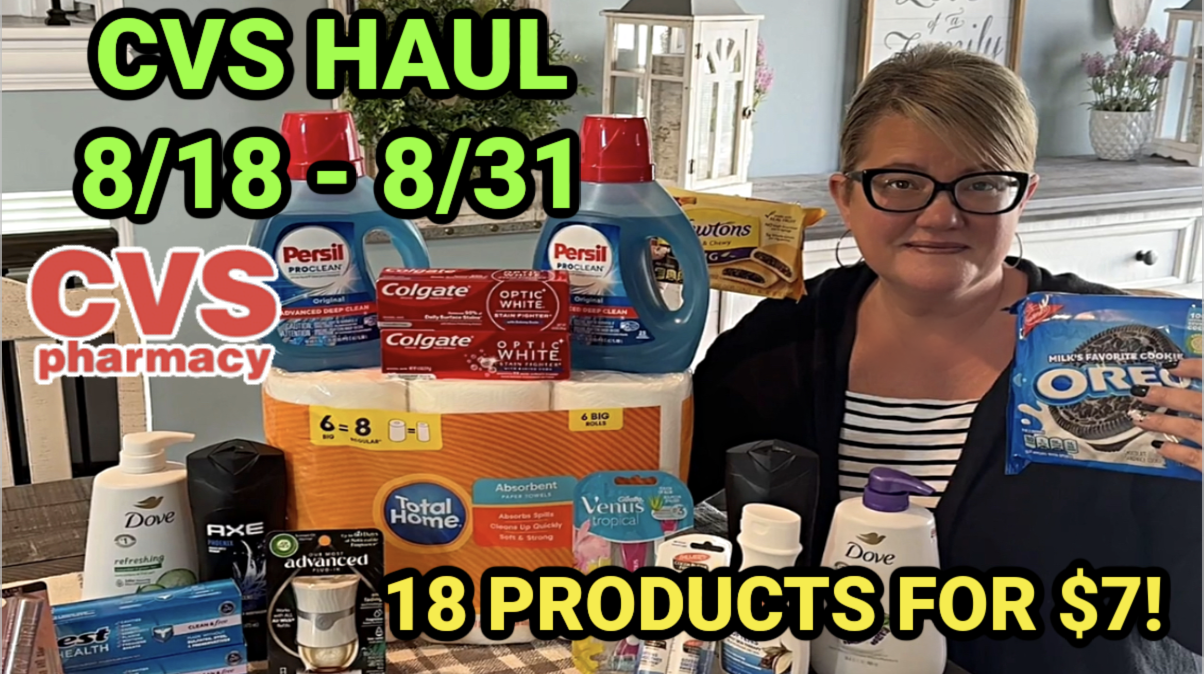 CVS HAUL FOR (8/18 – 8/31) | 18 ITEMS FOR 37¢ EACH! – Savvy Coupon Shopper