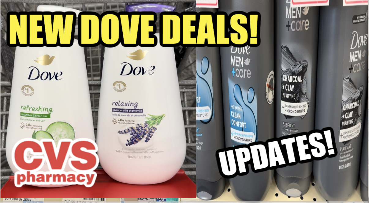 SNEAK PEEK DEALS AT CVS! NEW DOVE DEALS ARE COMING! – Savvy Coupon Shopper