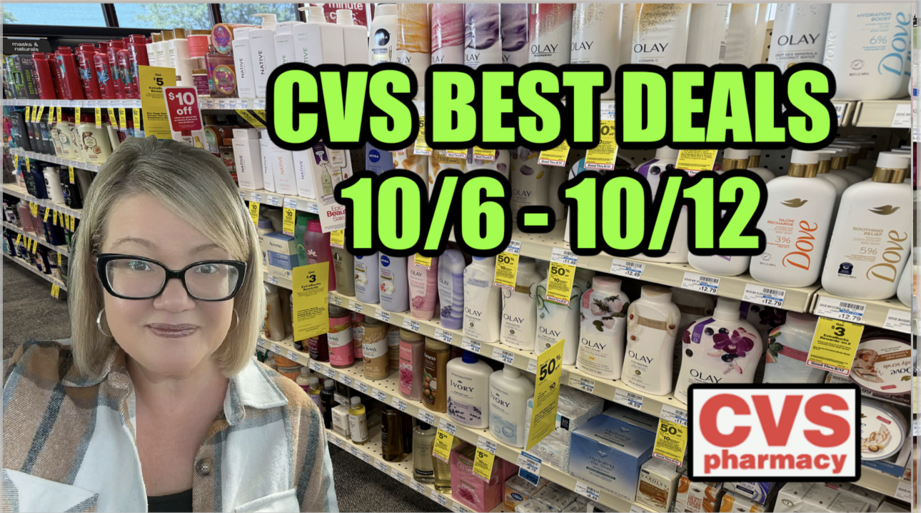 CVS BEST DEALS FOR THE WEEK OF (10/6 – 10/12) – Savvy Coupon Shopper