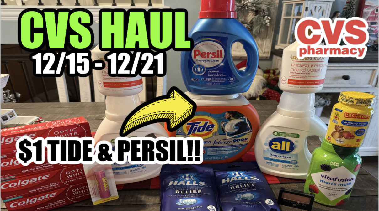 MY CVS HAUL FOR THIS WEEK (12/15 – 12/21) – Savvy Coupon Shopper