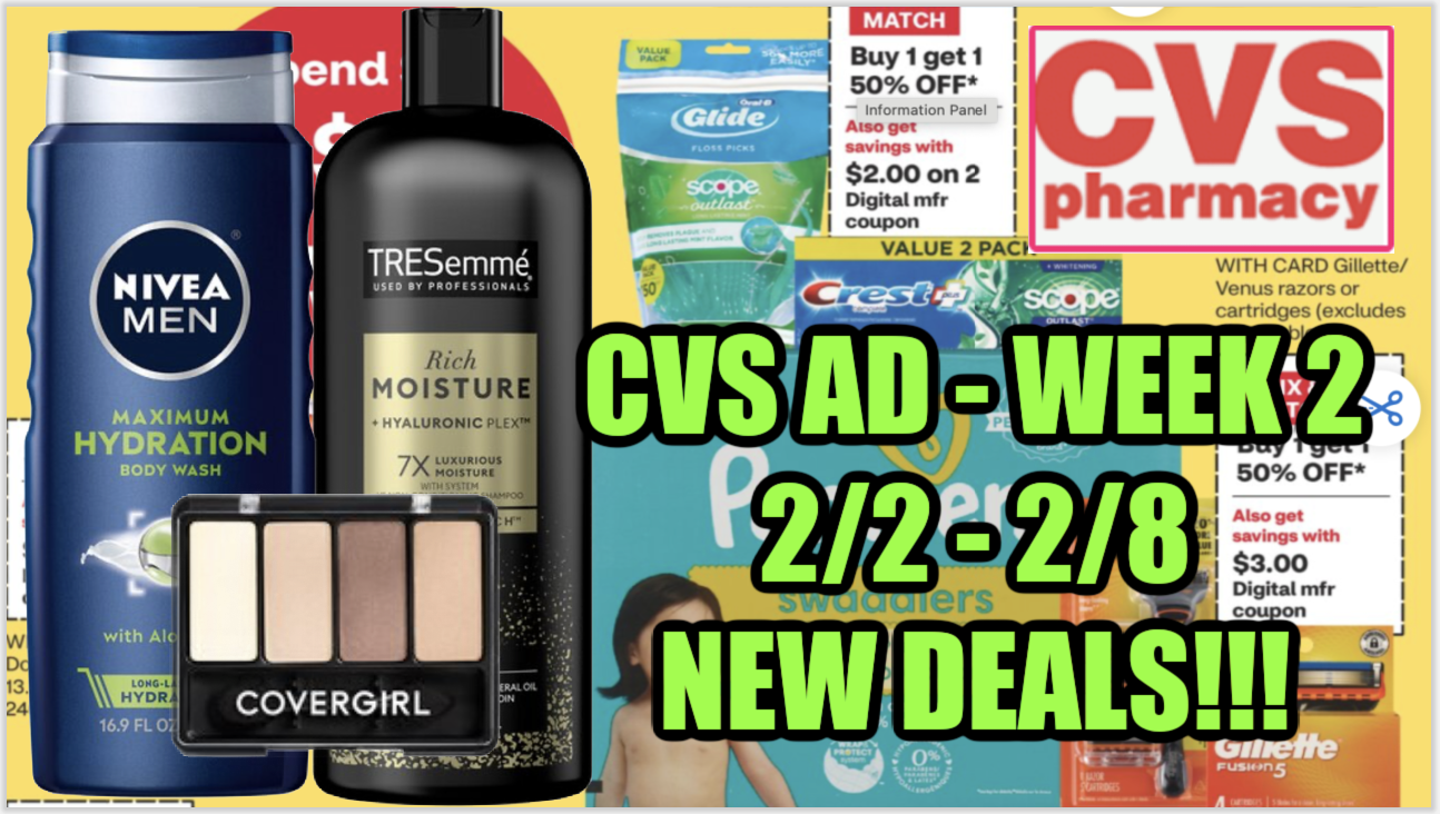 CVS AD PREVIEW (2/2 – 2/8) | NEW DEALS & DIGITAL COUPONS! – Savvy ...