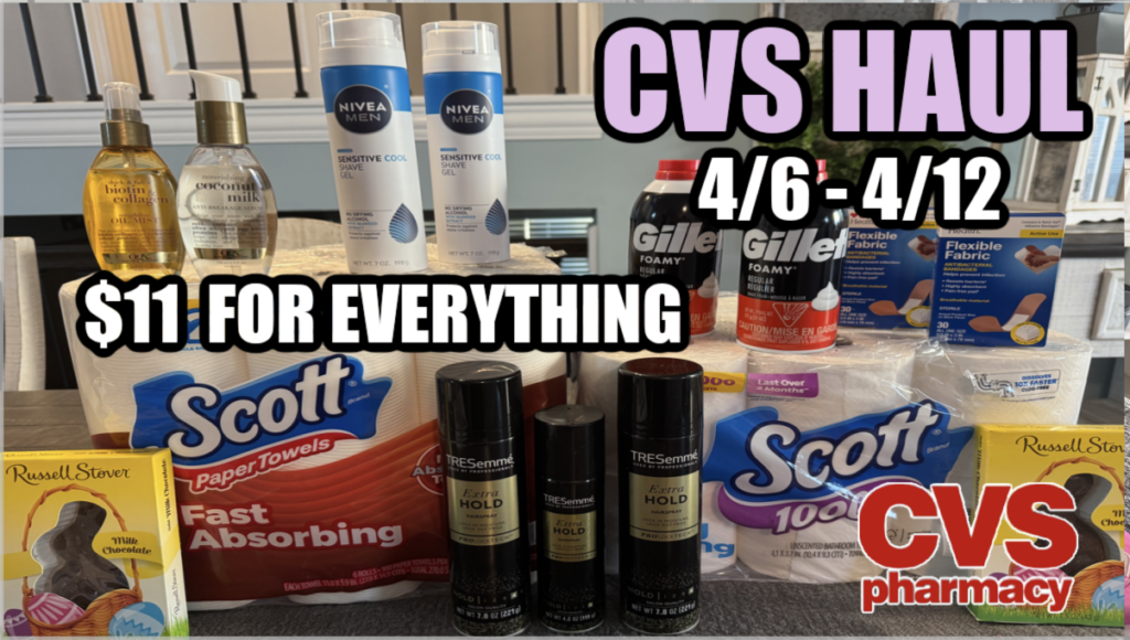 CVS HAUL FOR THE WEEK OF (4/6 – 4/12) – Savvy Coupon Shopper