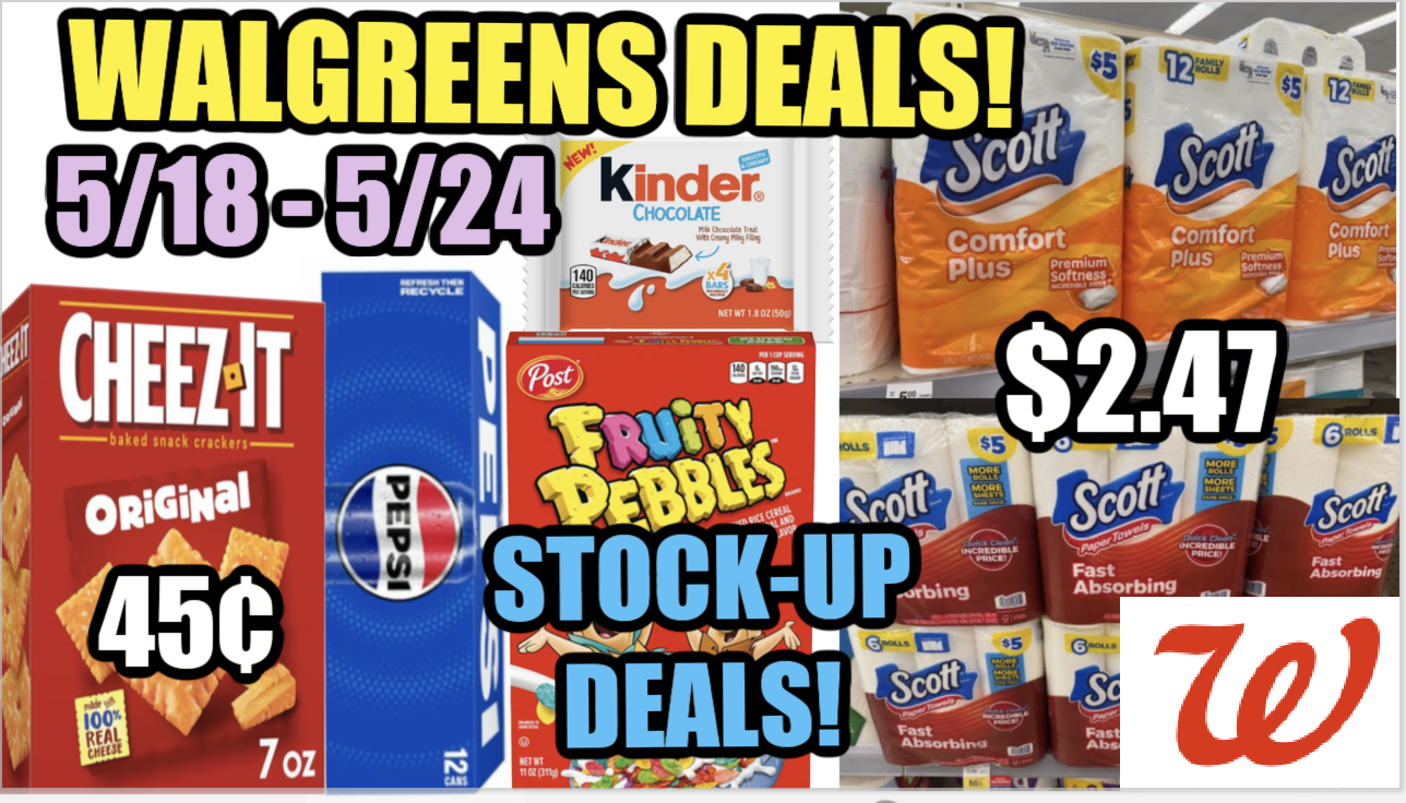 WALGREENS CURBSIDE DEALS THRU 5/24! – Savvy Coupon Shopper