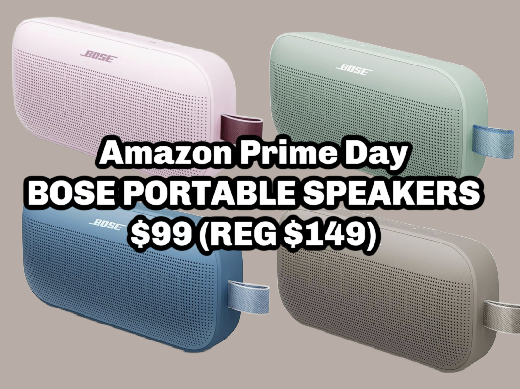 BOSE SOUNDLINK PORTABLE BLUETOOTH SPEAKER (2ND GEN) $99 (REG $150 ...