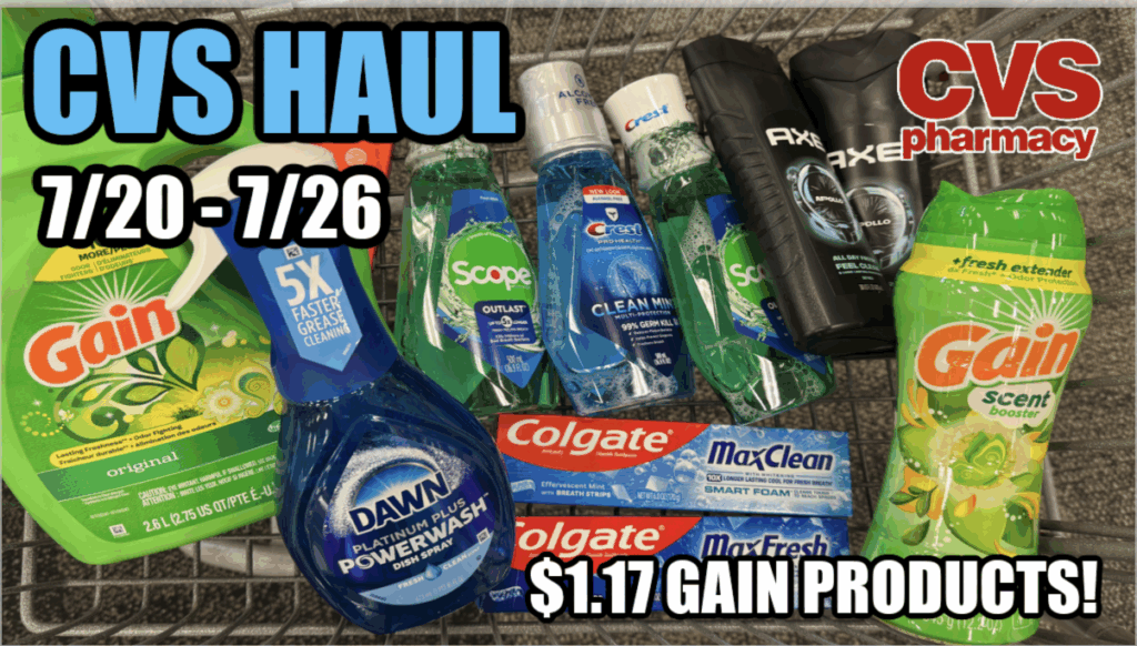 MY CVS HAUL FOR THE WEEK OF (7/20 – 7/26) – Savvy Coupon Shopper