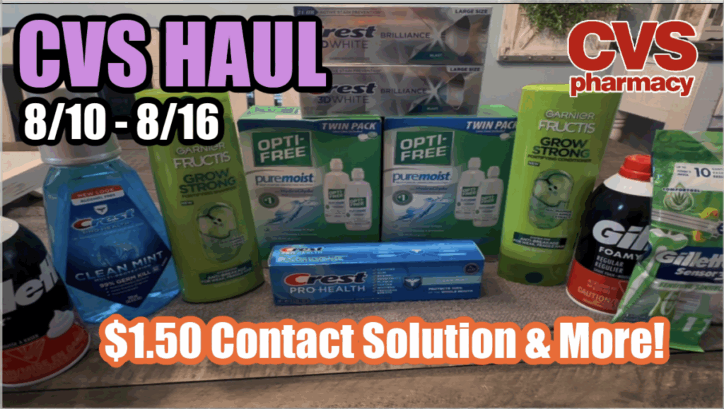 MY CVS HAUL FOR THIS WEEK OF DEALS THRU 8/16! – Savvy Coupon Shopper