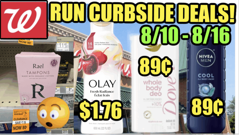 WALGREENS CURBSIDE DEALS VALID THRU 8/16! – Savvy Coupon Shopper