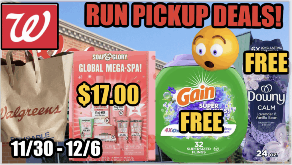 WALGREENS RUN CURBSIDE DEALS THRU 12/6! – Savvy Coupon Shopper