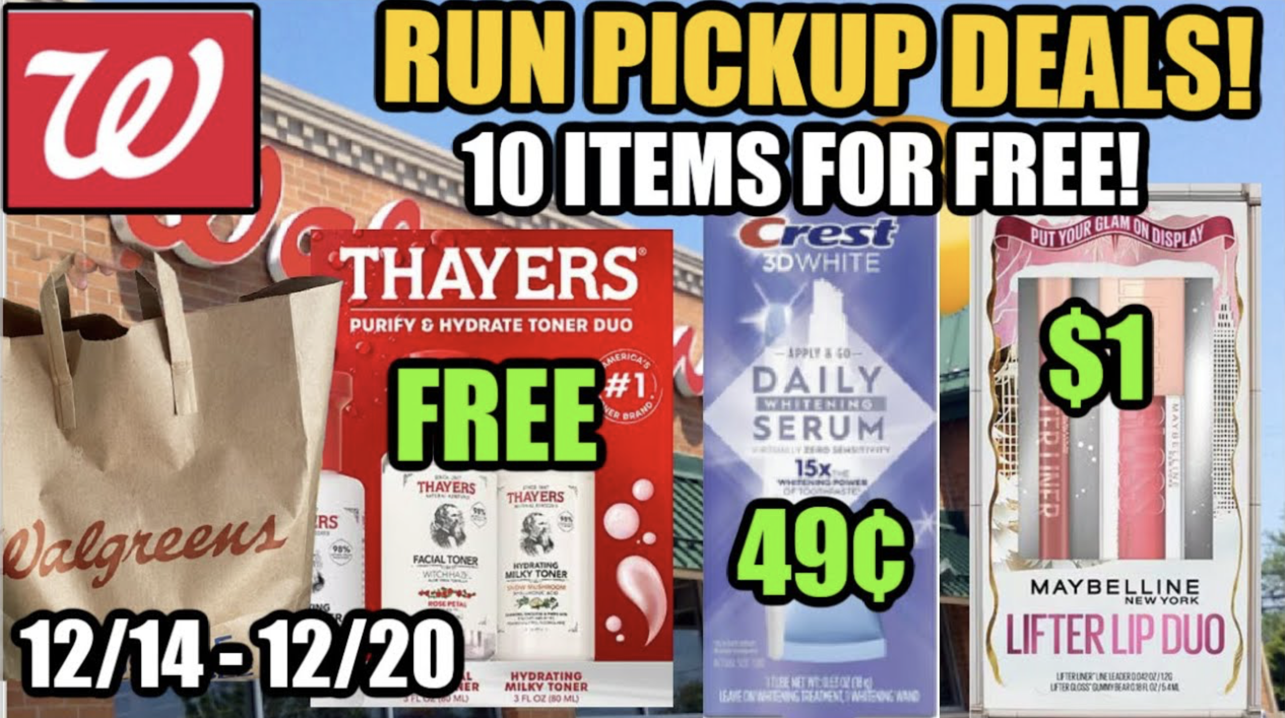 WALGREENS CURBSIDE DEALS THRU 12/20! – Savvy Coupon Shopper